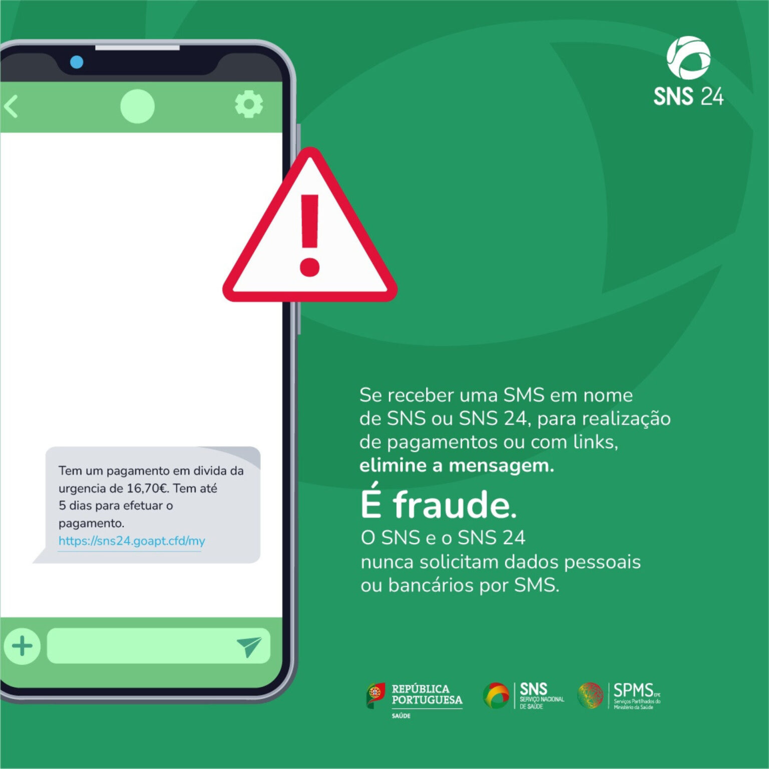 Attention ! Il y a une escroquerie au nom du SNS et du SNS24 : "Ne répondez pas" - Portugal France